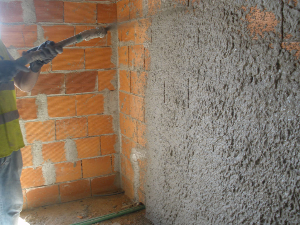 Reboco Projetado e Chapisco - Cehr Group